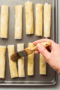 Vegan Stuffed Phyllo Cigars - Connoisseurus Veg