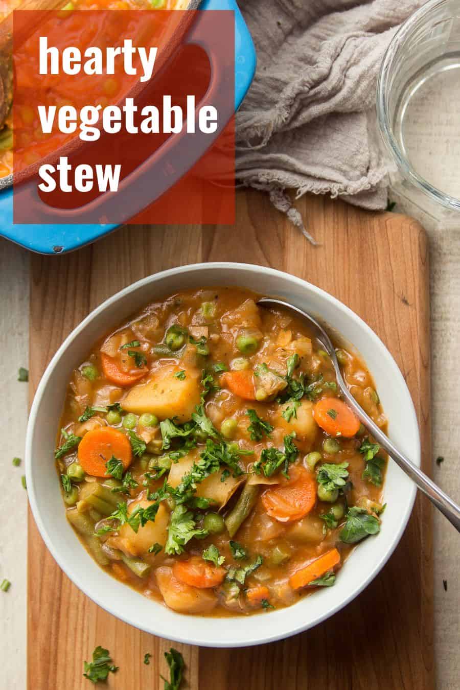Hearty Vegetable Stew - Connoisseurus Veg