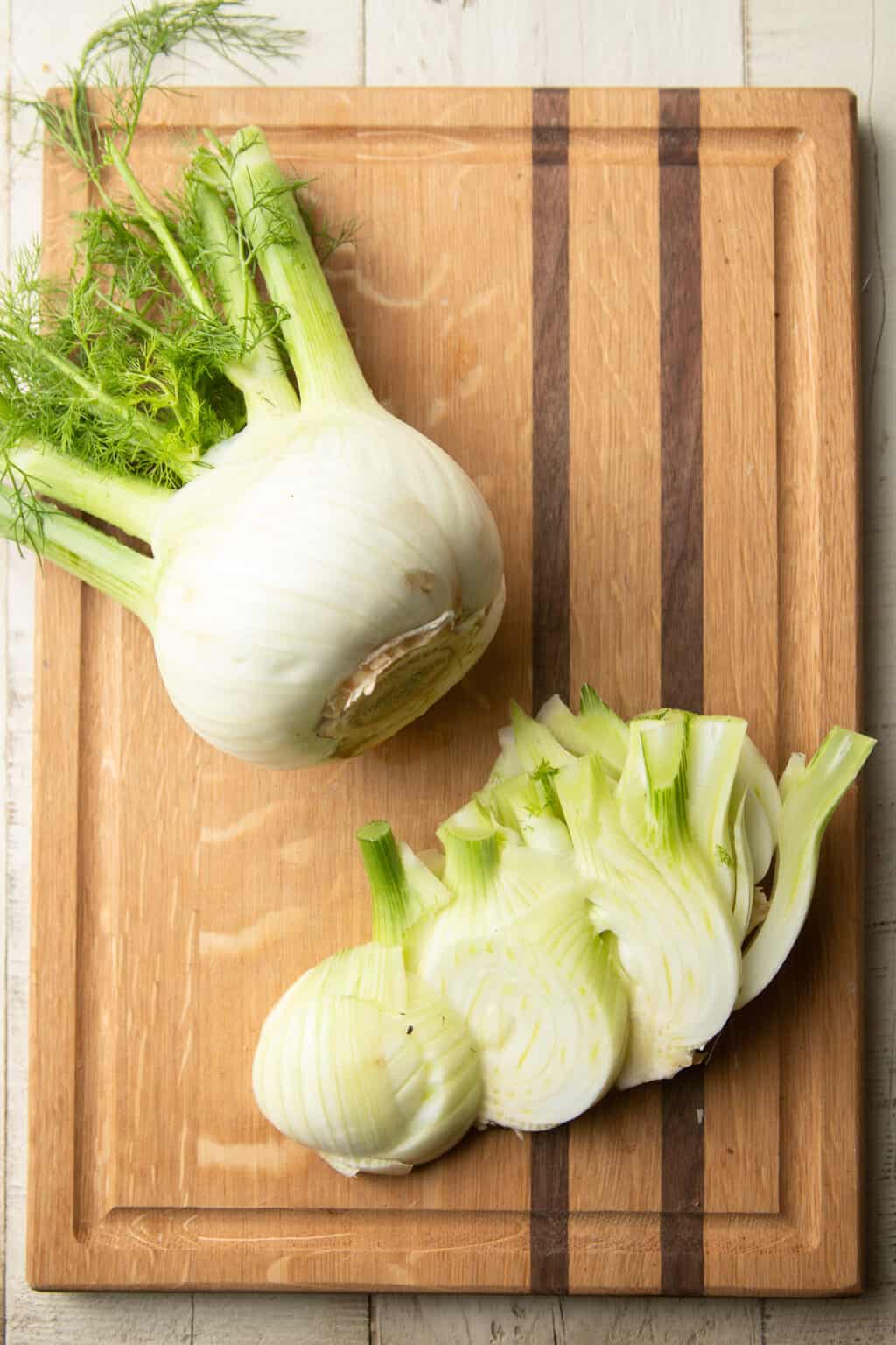 Fennel Soup with Pasta & White Beans - Connoisseurus Veg