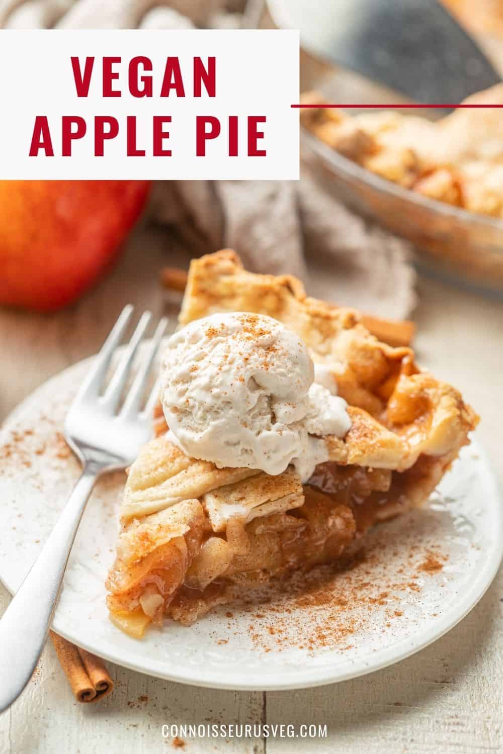 The Best Vegan Apple Cake - Connoisseurus Veg