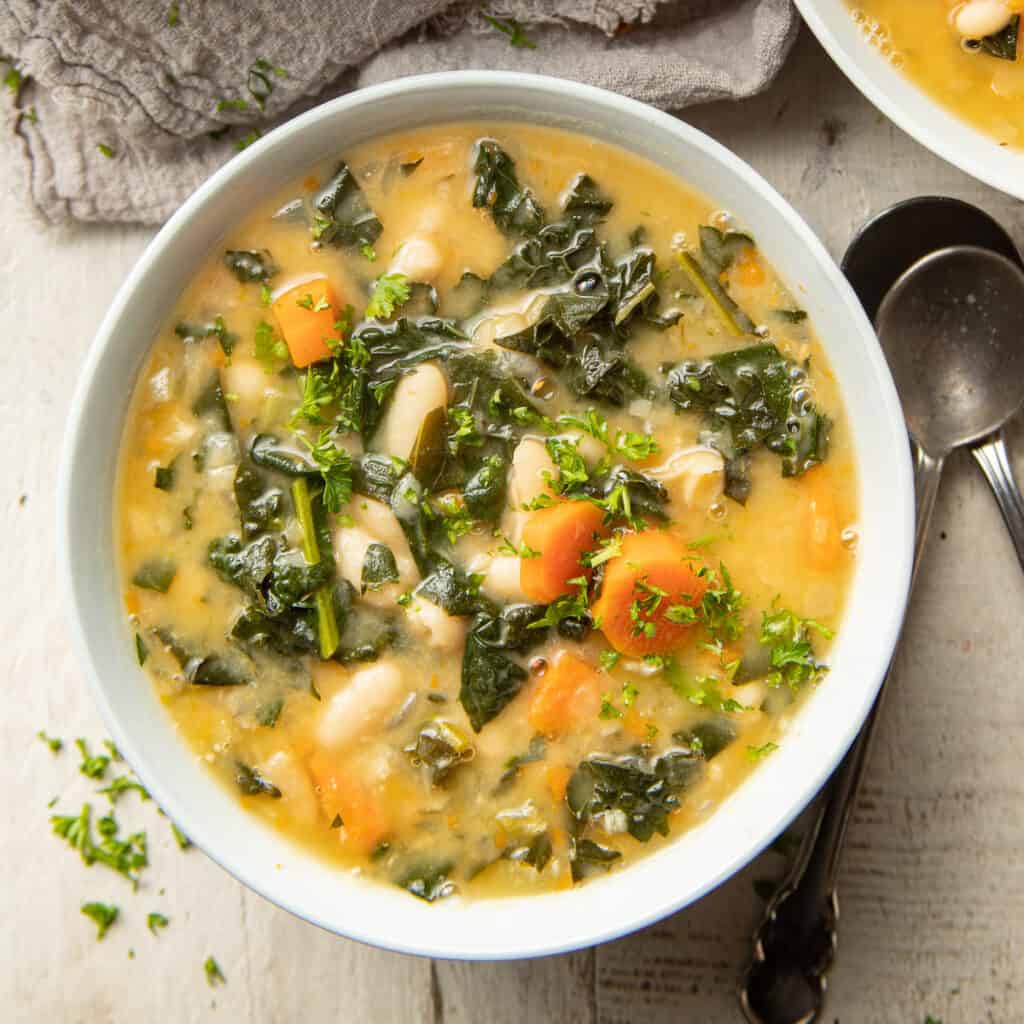 Smoky Collard Greens Soup Connoisseurus Veg