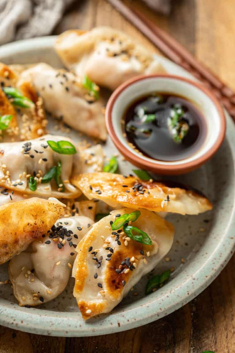 Vegan Vegetable Potstickers - Connoisseurus Veg