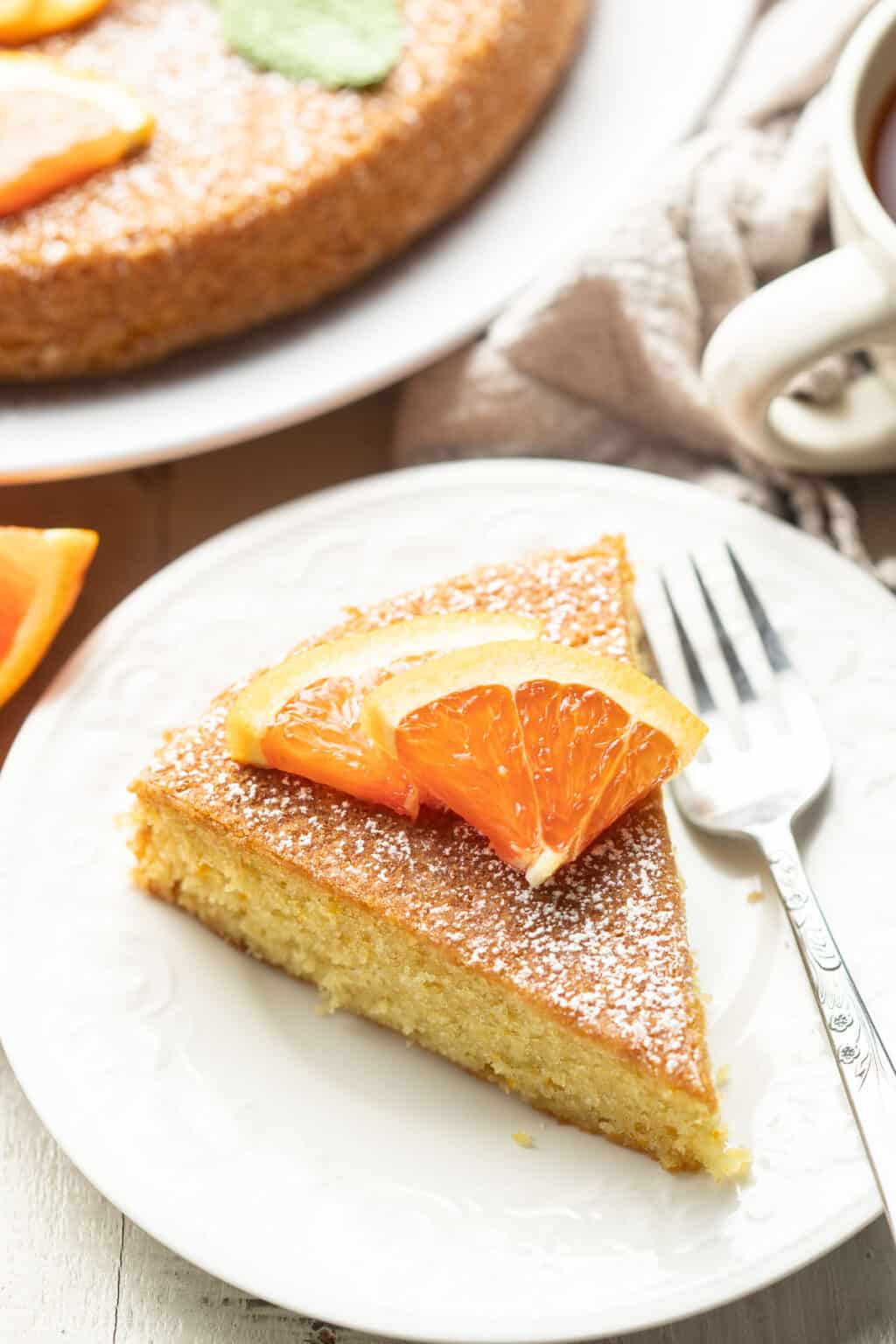 Vegan Orange Olive Oil Cake - Connoisseurus Veg