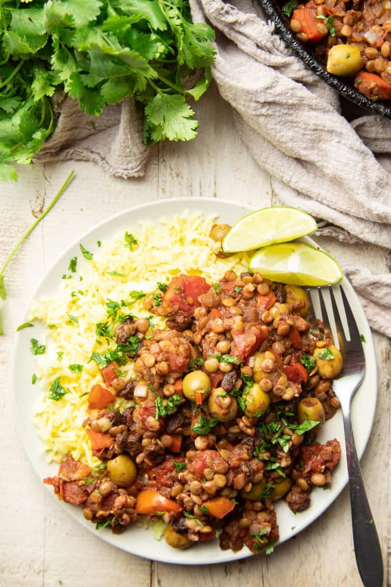 Vegan Picadillo - Connoisseurus Veg