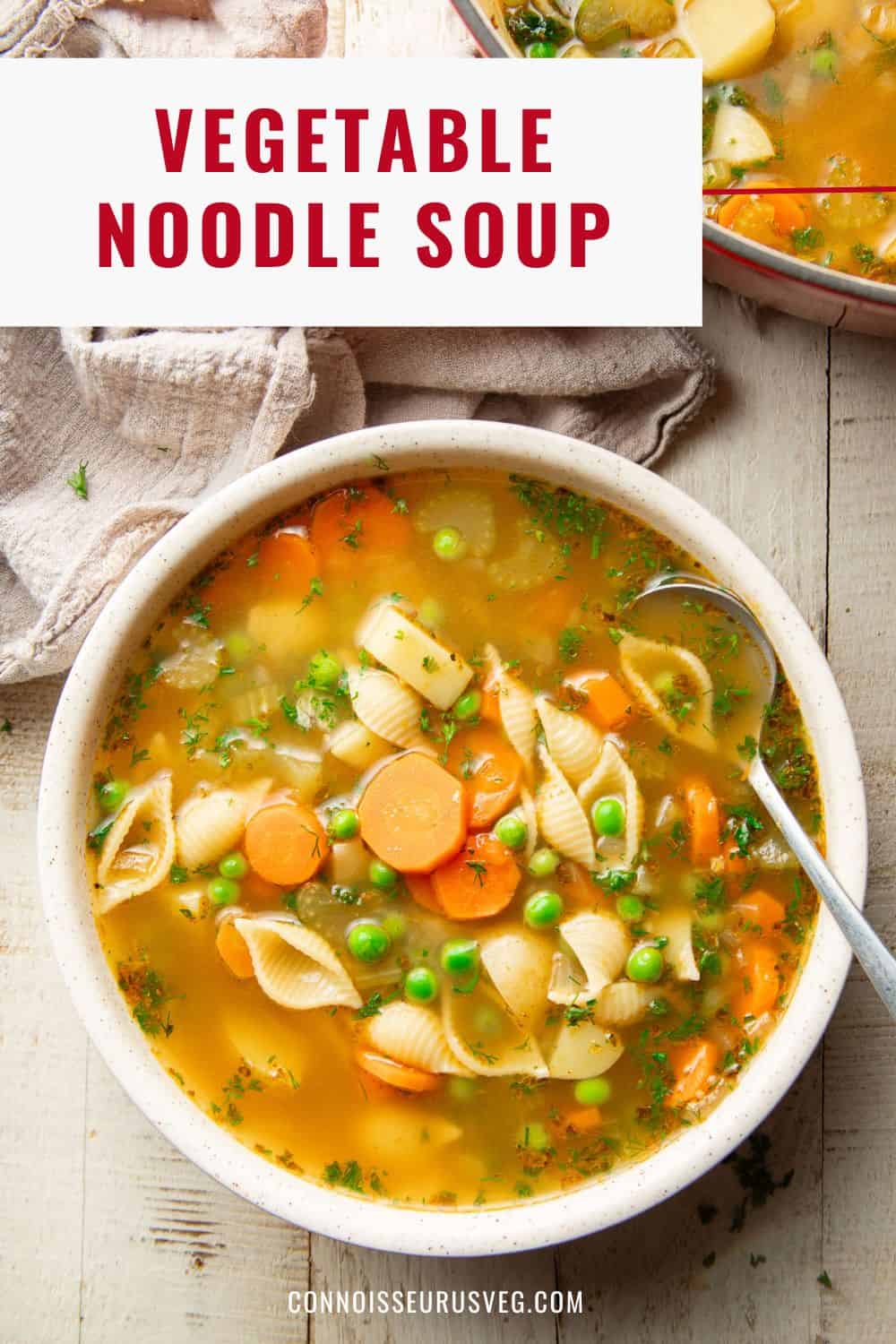 Pearl Couscous Soup - Connoisseurus Veg