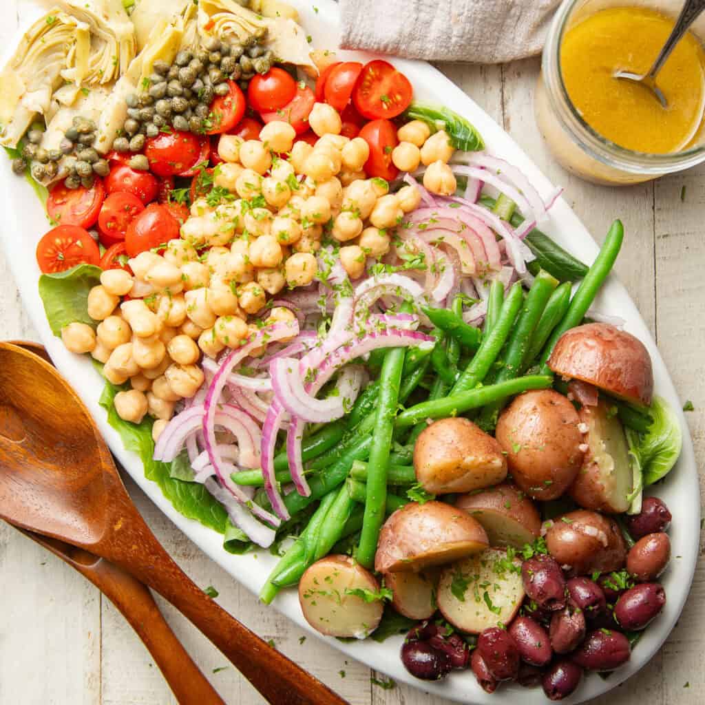 Vegan Nicoise Salad - Connoisseurus Veg