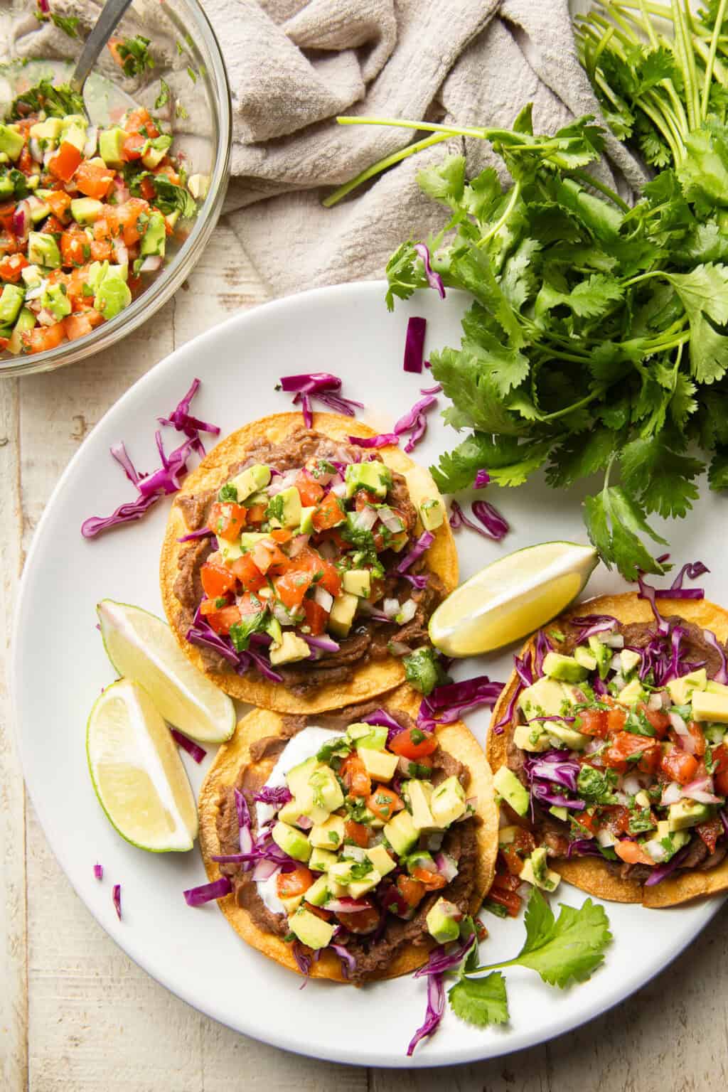 Easy Vegan Tostadas - Connoisseurus Veg