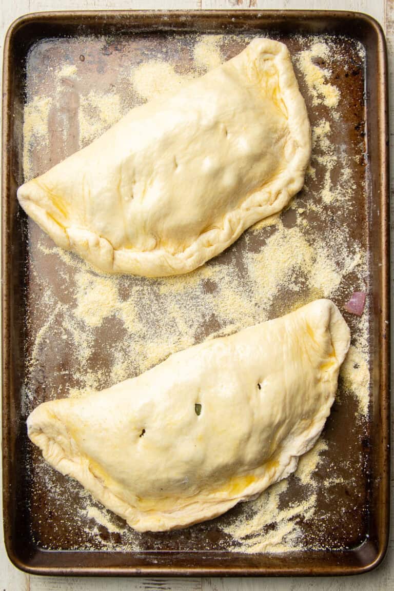 Vegan Calzones - Connoisseurus Veg