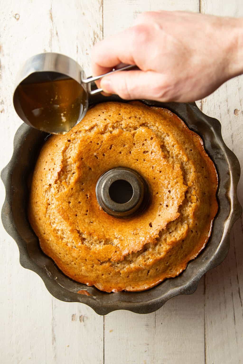 Vegan Rum Cake - Connoisseurus Veg