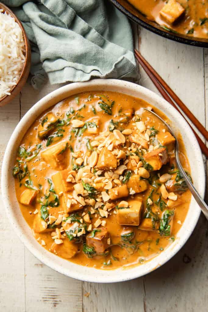 Swimming Rama Tofu - Connoisseurus Veg