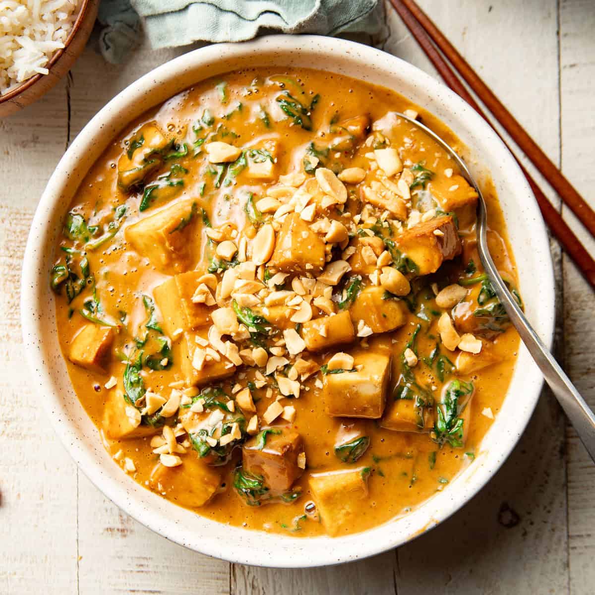Swimming Rama Tofu - Connoisseurus Veg